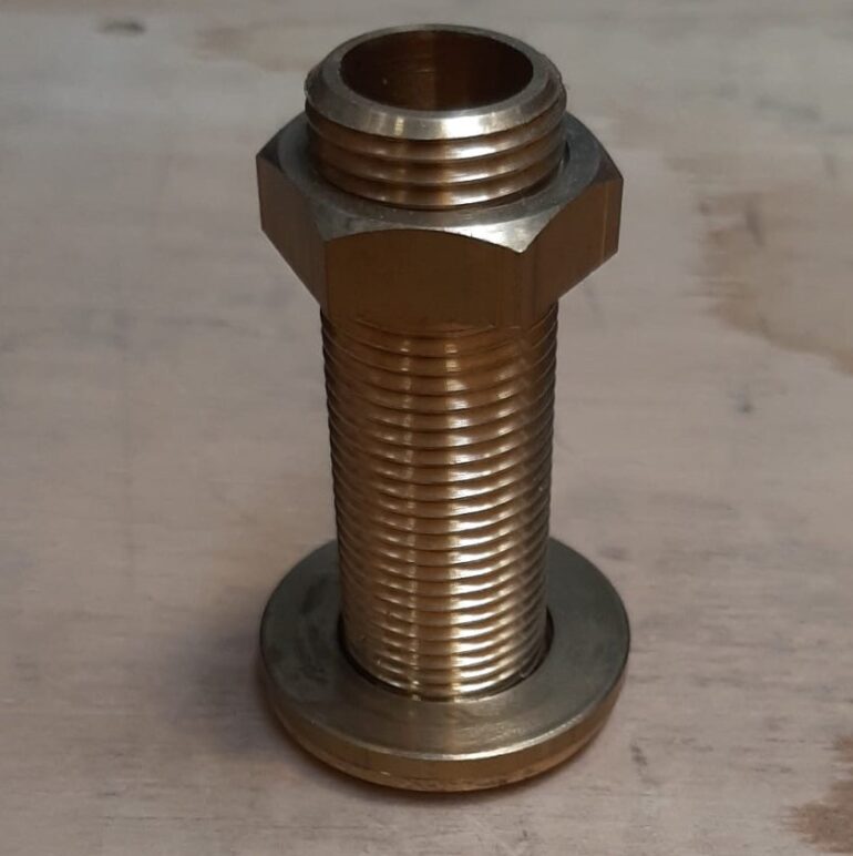 Brass tank threaded outlet ½ - Woodside Fusion